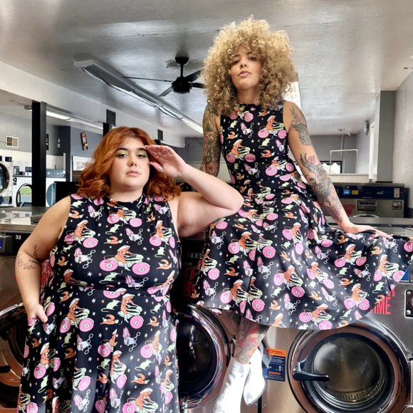 Nooworks | Dresses | Nooworks Xl Dahlia Mean Machine | Poshmark